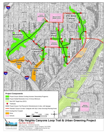 SDCL Map – Sierra Service Project