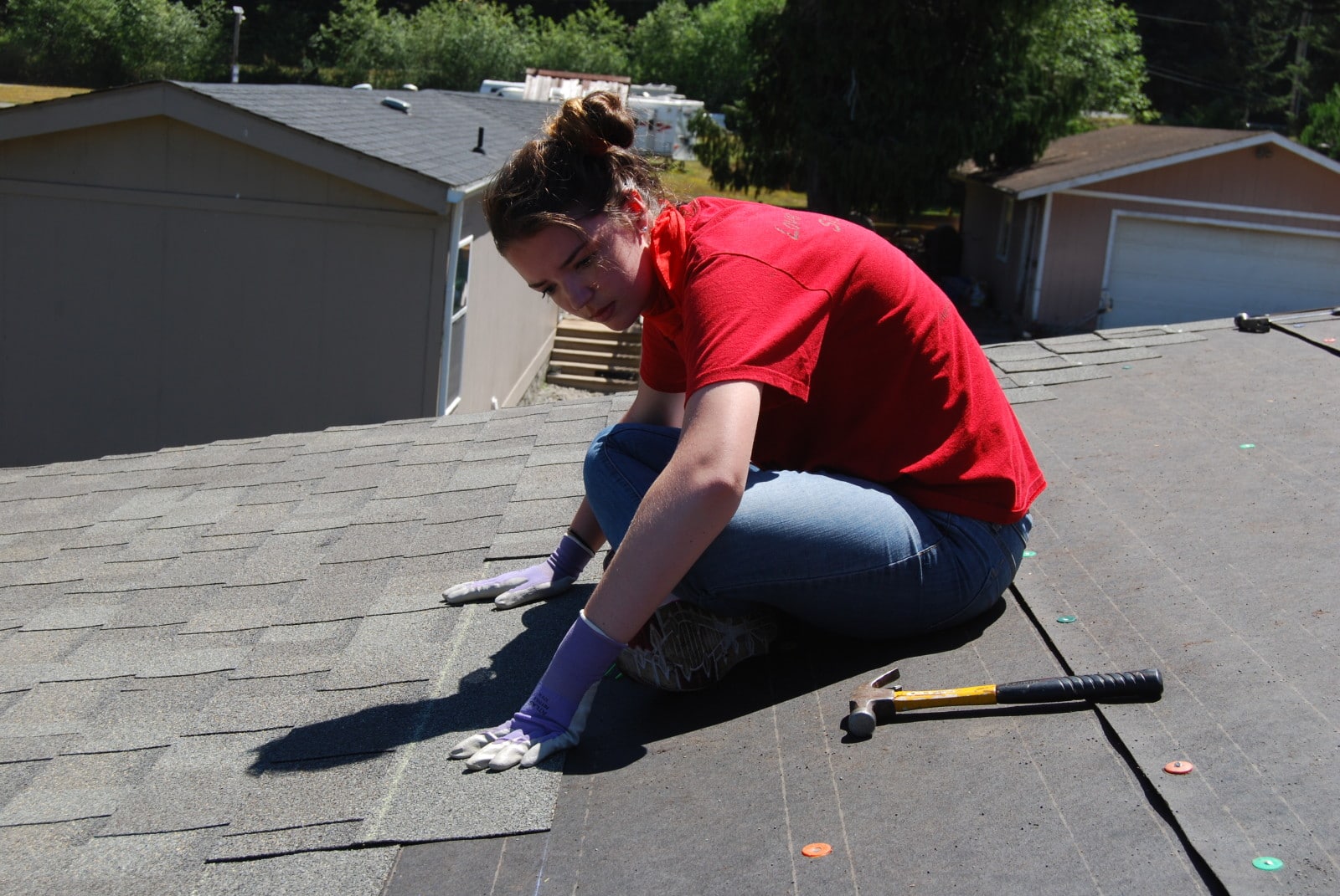 Roofing in Action – Sierra Service Project