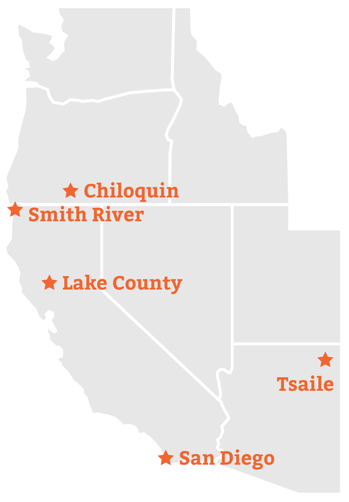 Locations Map – Sierra Service Project