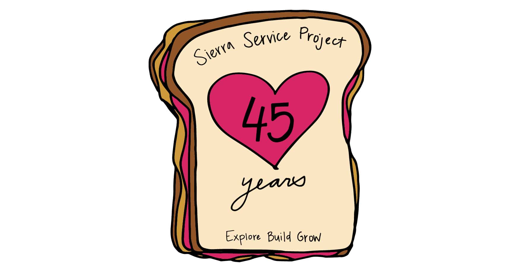 45th Anniversary Sticker FB-01 : : Sierra Service Project