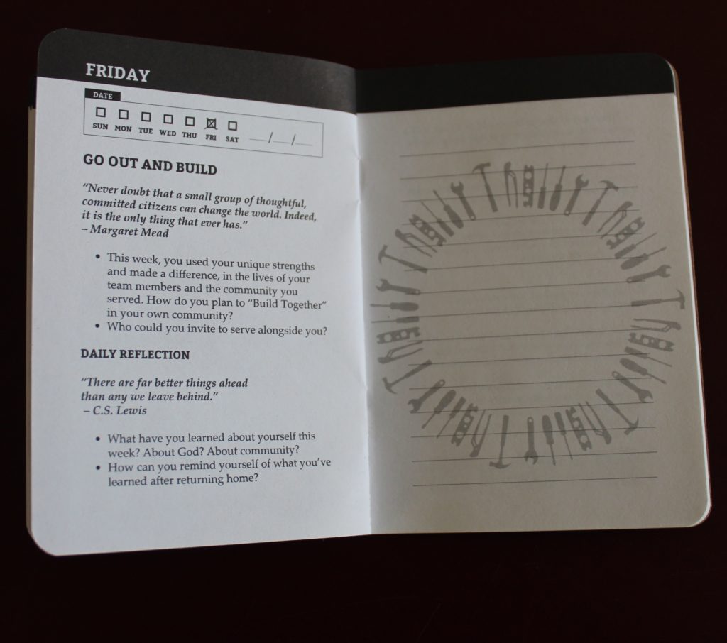 SSP “Throwback” Program Journals – Sierra Service Project