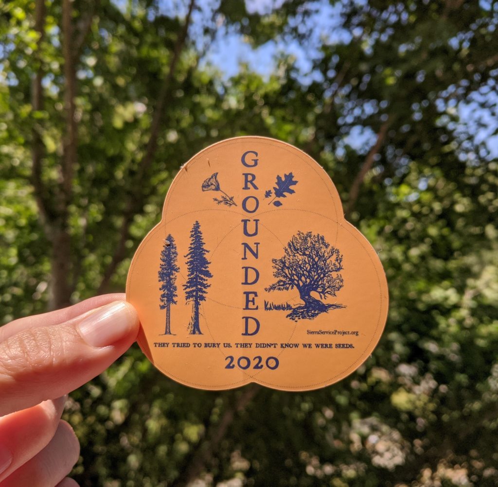 2020 “Grounded” Sticker – Sierra Service Project