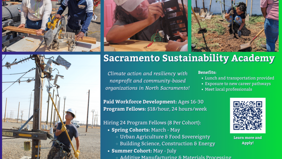Sacramento Sustainability Academy : : Sierra Service Project