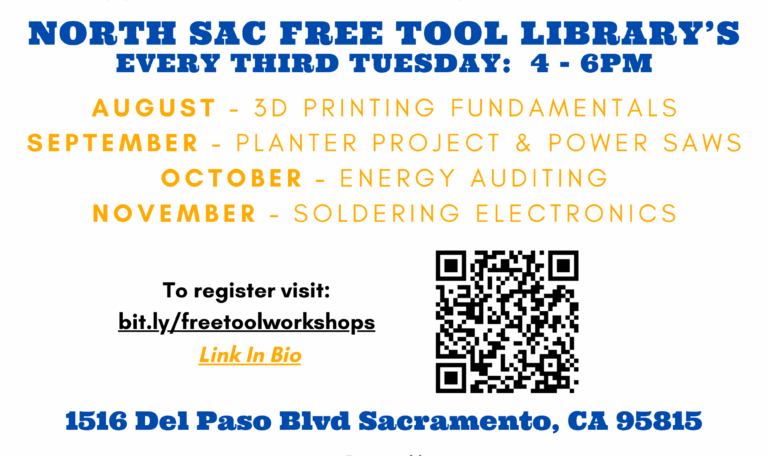 Tool Library Workshops – Sierra Service Project